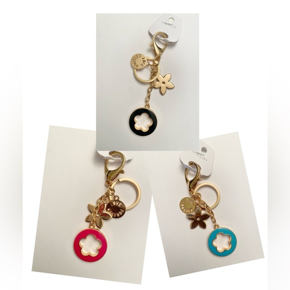 Accessories | Nwt Black Keychain 3 Colors Available | Poshmark